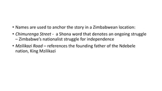 We Need New Names - NoViolet Bulawayo | PDF