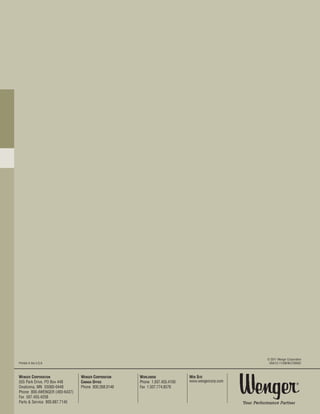 Wenger Acoustics Primer | PDF