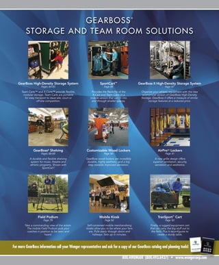 Wenger GearBoss® | PDF