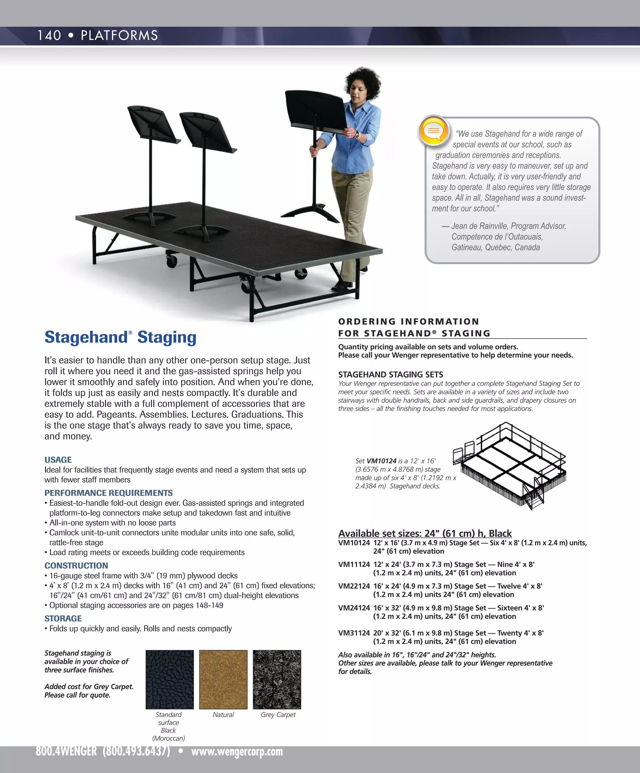 Wenger Platforms | PDF