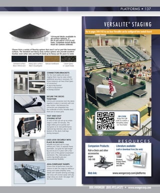 Wenger Platforms | PDF