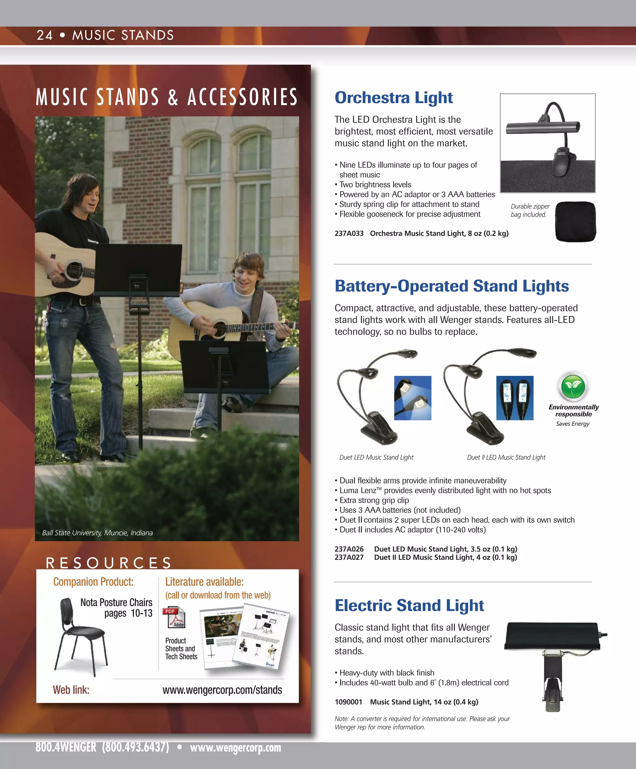 Wenger Music Stands | PDF