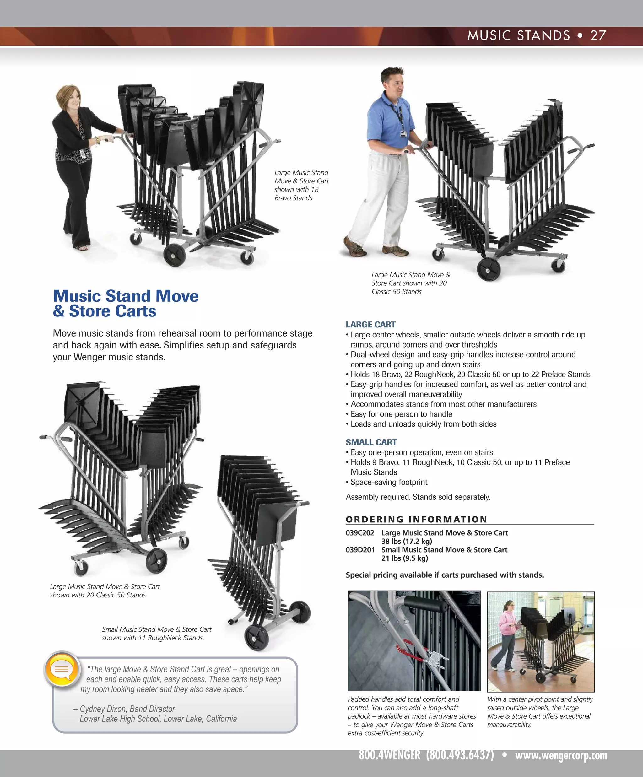Wenger Music Stands | PDF