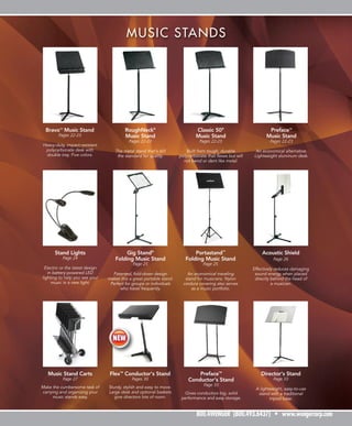 Wenger Music Stands | PDF