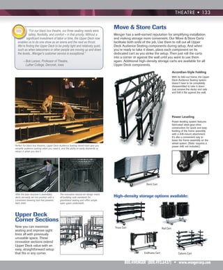 Wenger Theatre Equipment | PDF