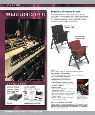 Wenger Theatre Equipment | PDF