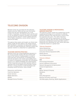 Wenham carter brochure | PDF