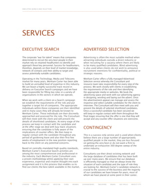 Wenham carter brochure | PDF