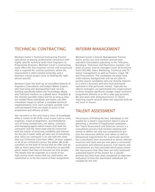 Wenham carter brochure | PDF
