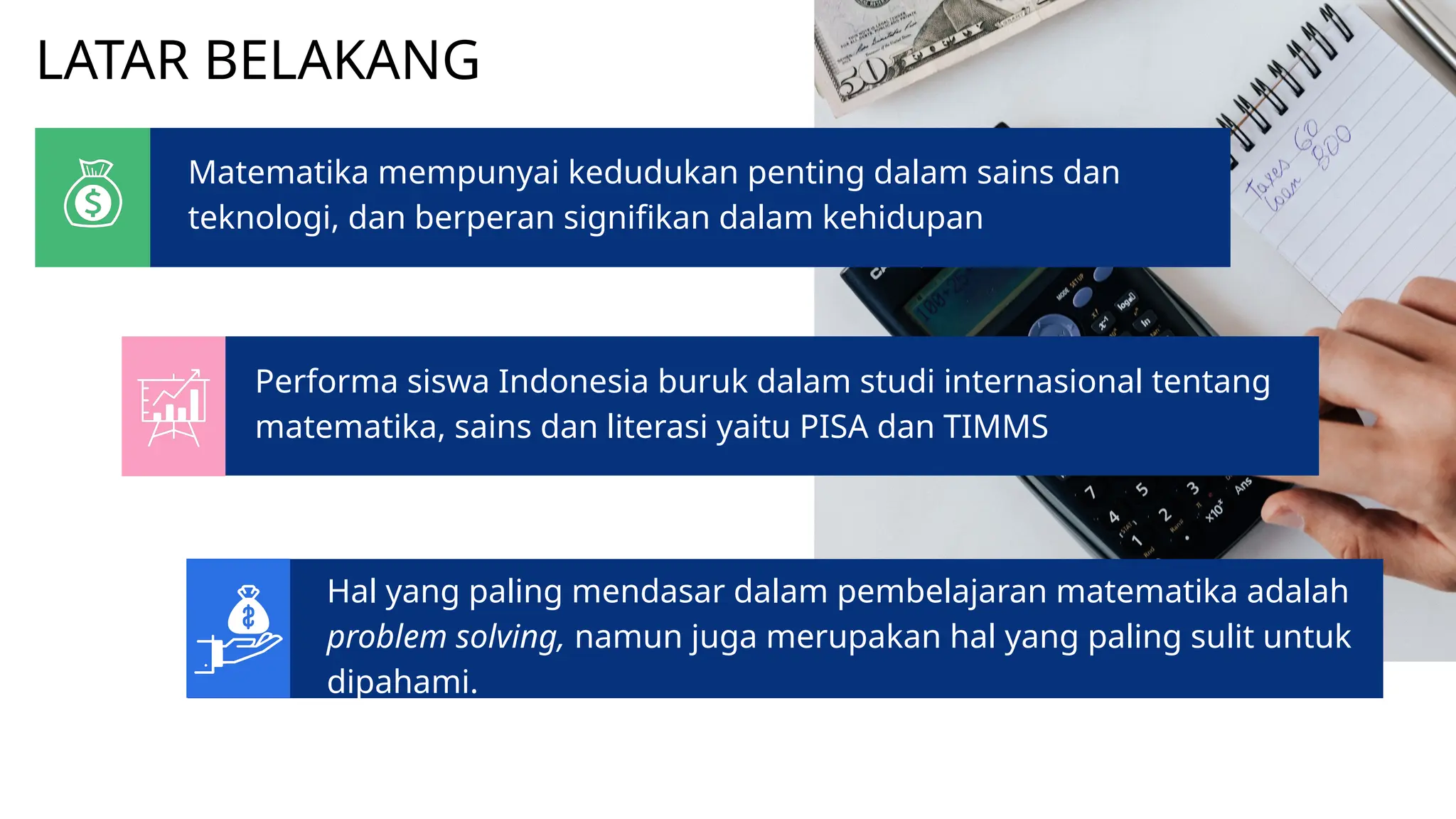 Problem solving dalam kurikulum matematika | PPTX