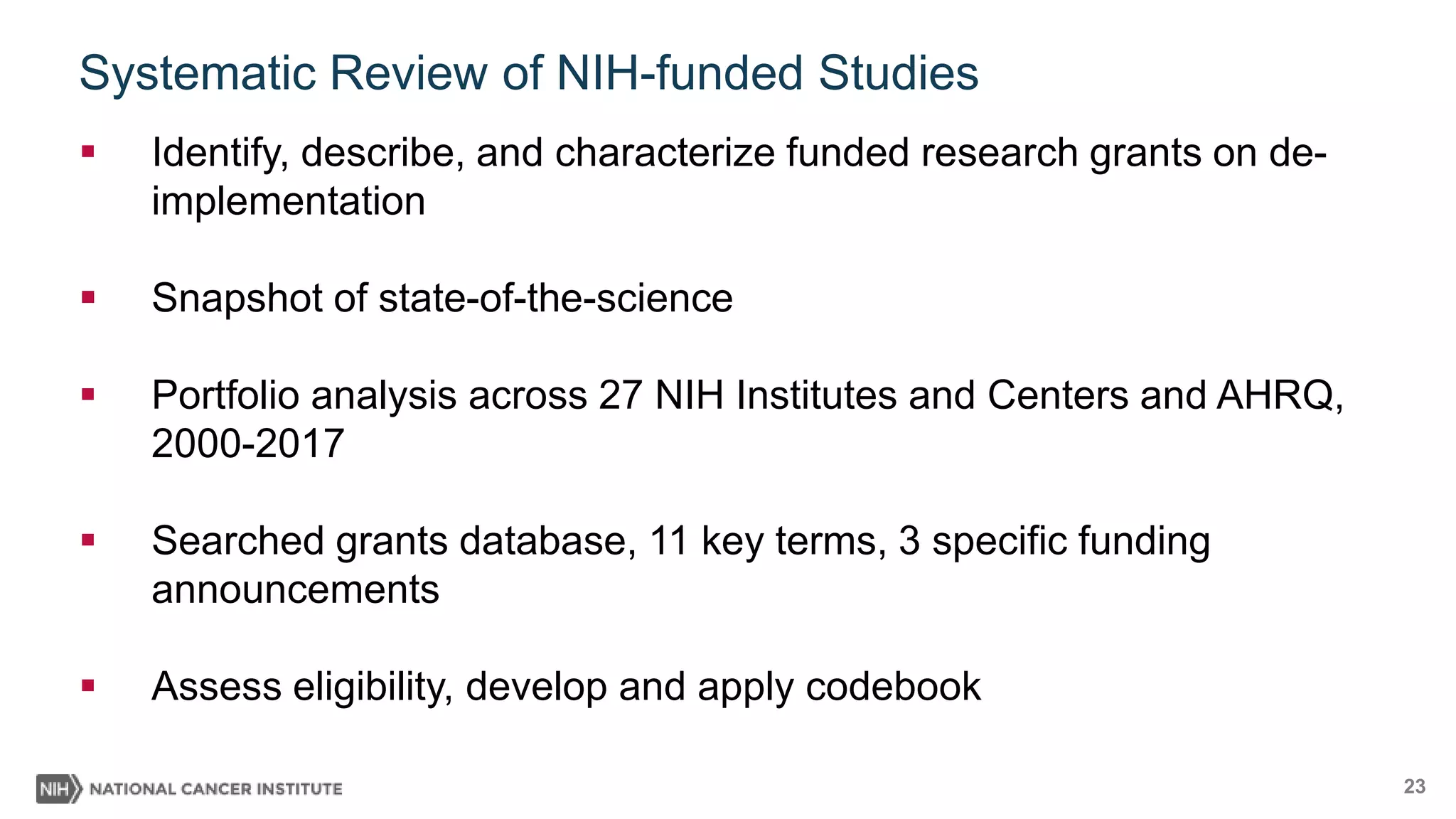Adaptation of Evidence-based Interventions and De-Implementation of ...