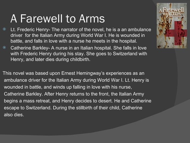 Wentz -- Ernest Hemingway Presentation | PPT