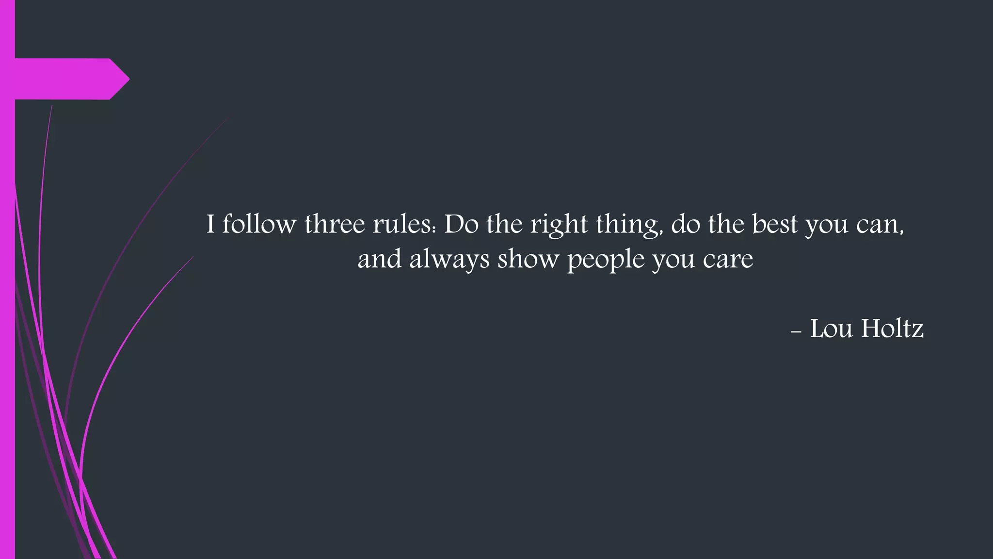 We obey the rules in the community | PPTX