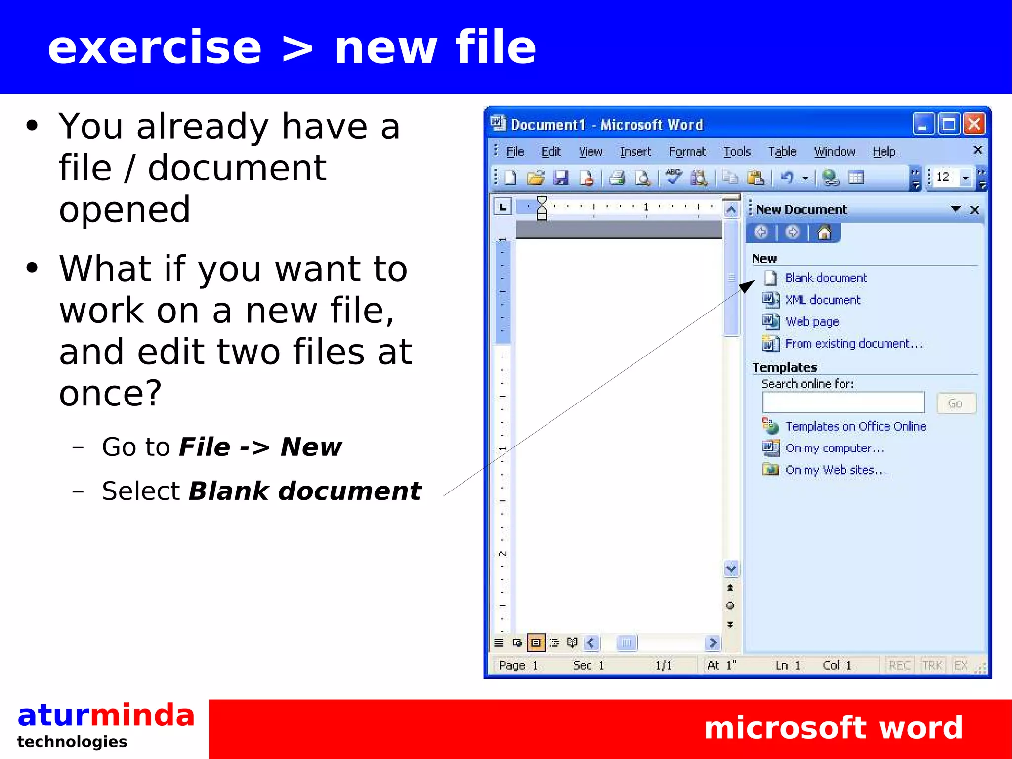 Microsoft Office Word Basics Training | PDF