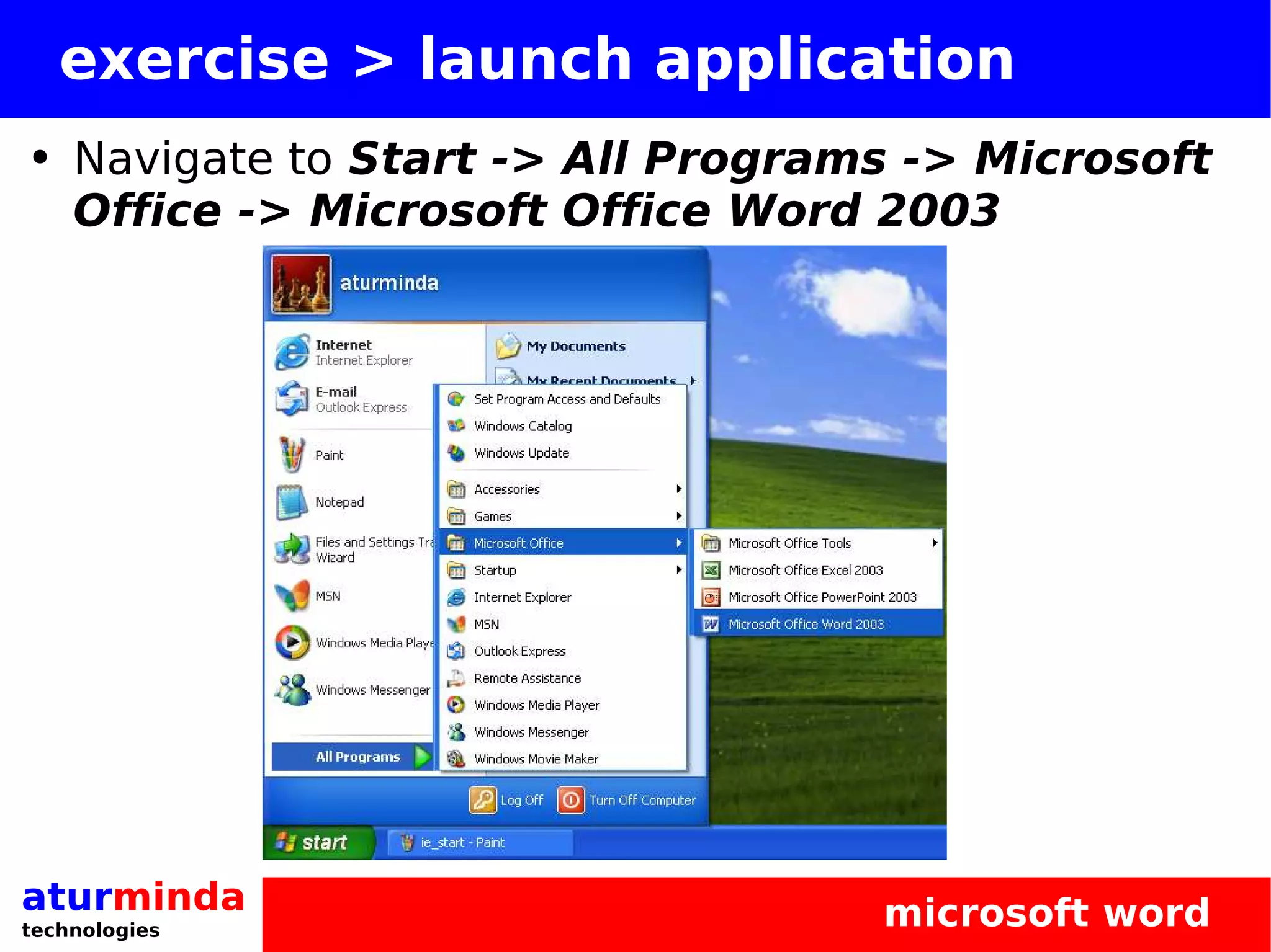 Microsoft Office Word Basics Training | PDF