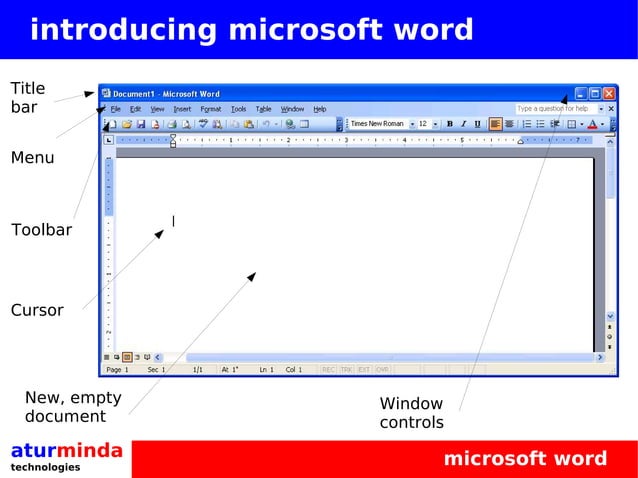 Microsoft Office Word Basics Training | PDF | Operating Systems ...