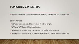 WEP .WAP WAP2.pptx | Information and Network Security | Computing