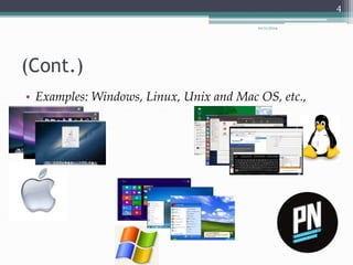 Introduction, Installation Operating System and Application | PPTX