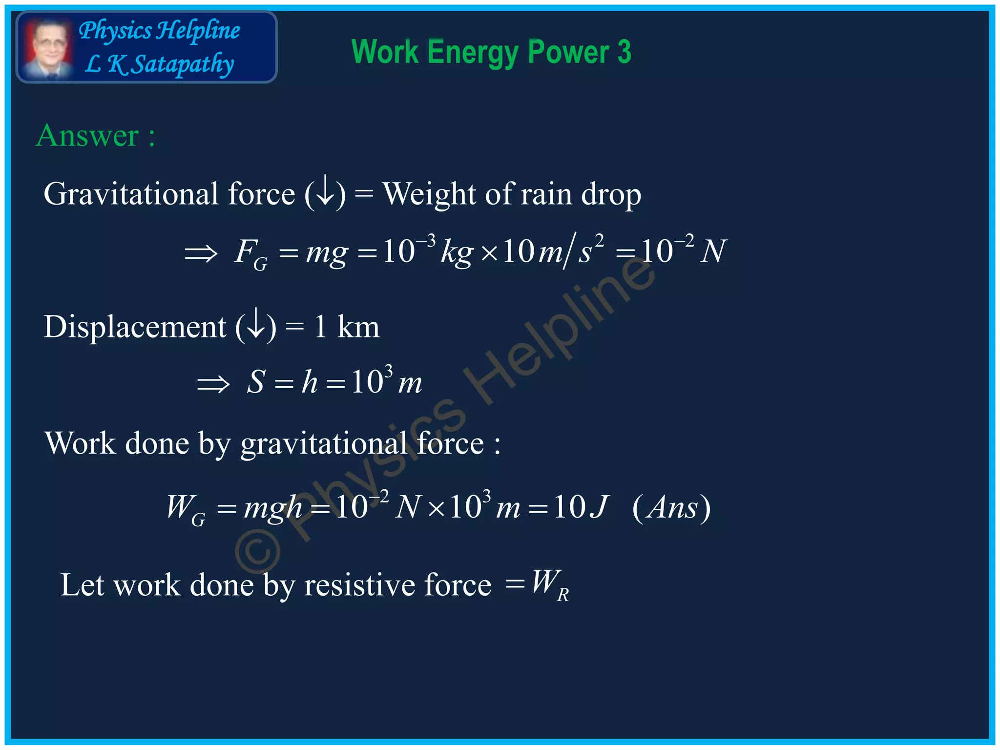 QA Work Energy and Power-3/ Work Energy Theorem | PPT | Free Download