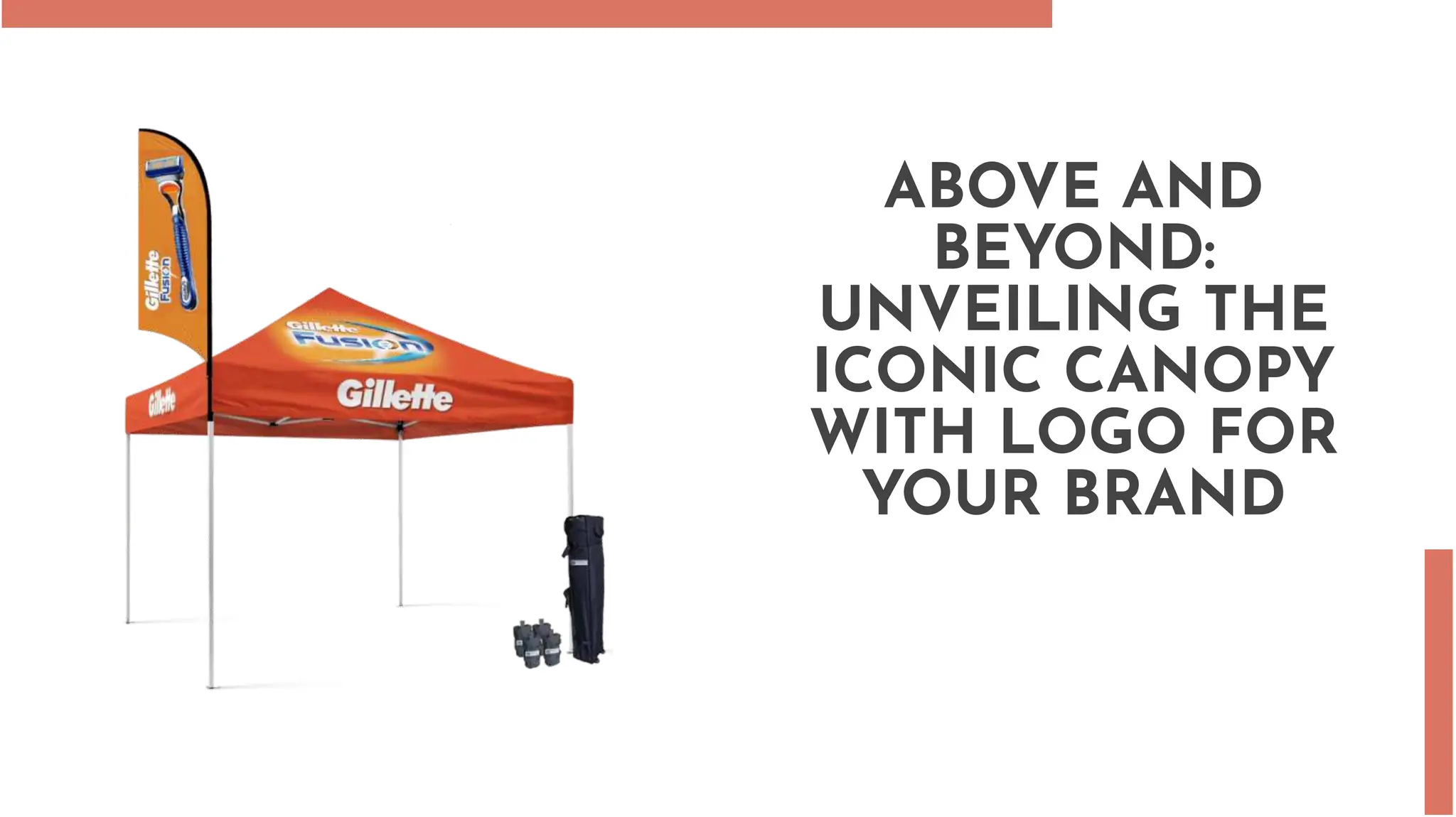 Canopy with Logo: The Most notable Tent of Your Brand | PPT