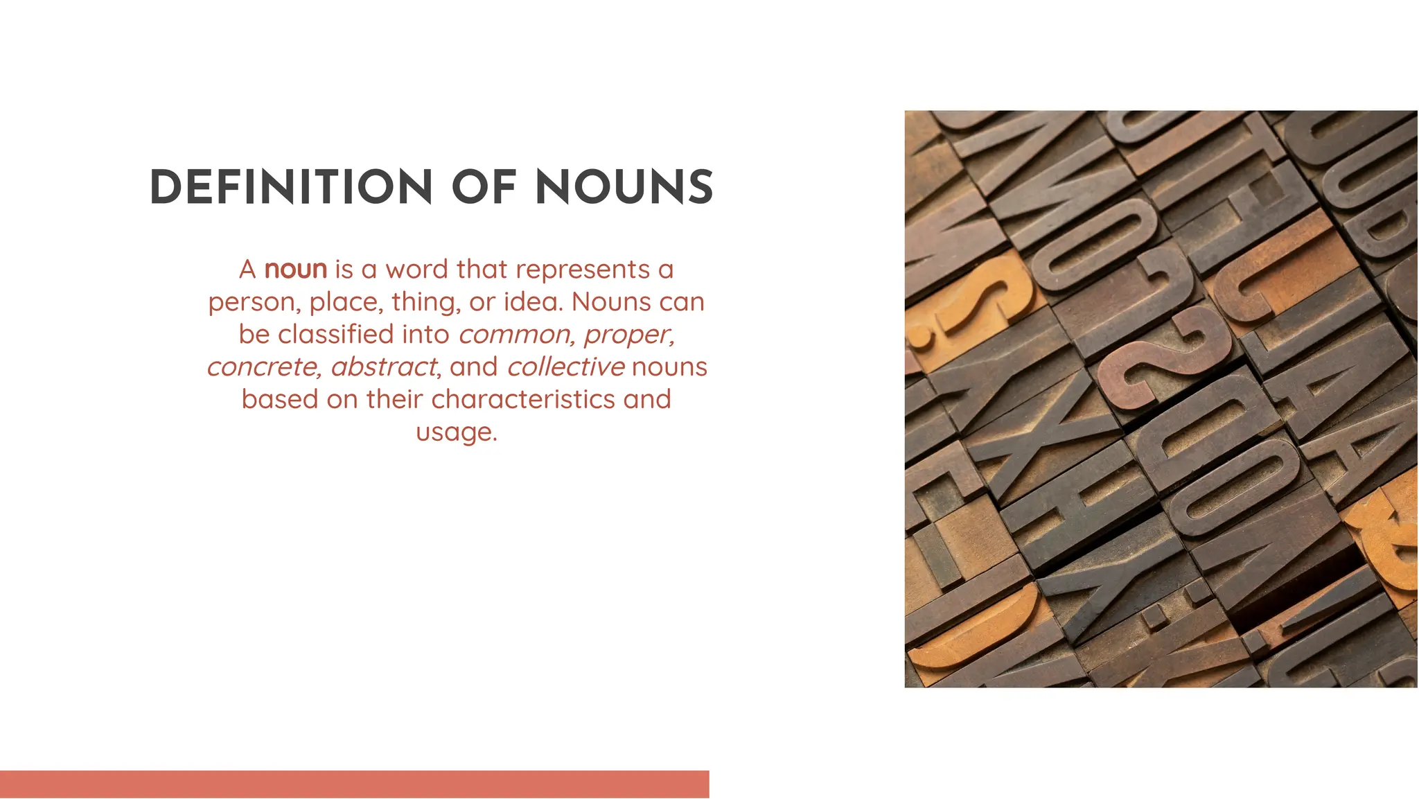 Noun and types power point presentation. | PDF