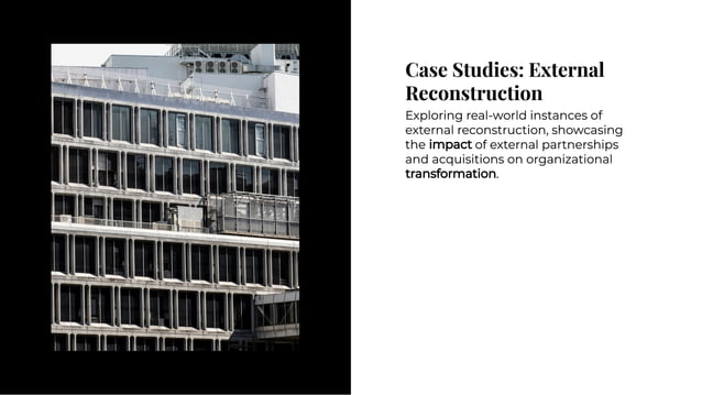 Difference between internal reconstruction and external reconstruction ppt | PDF | Business ...