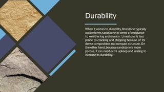 Sandstone and Limestone - Harsha Stones | PPTX | Landscaping | Home ...