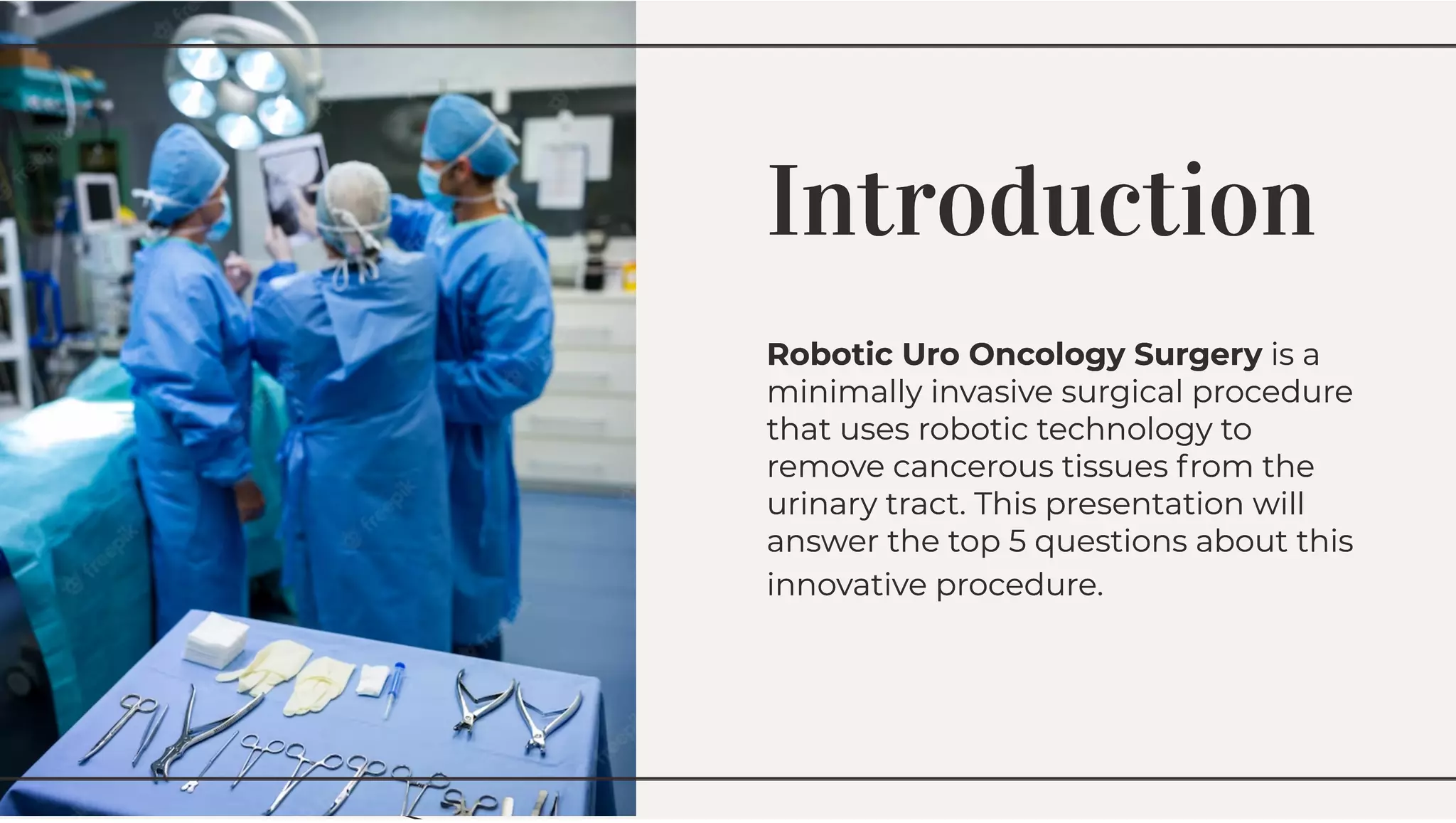 Top 5 Questions : Robotic Uro Oncology Surgery | PDF