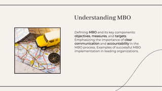 MBO (Management By Objectives) A strategic Approch to Goal Setting | PPT