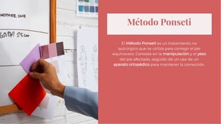 presentación sobre pie de equino varo embriología | PDF