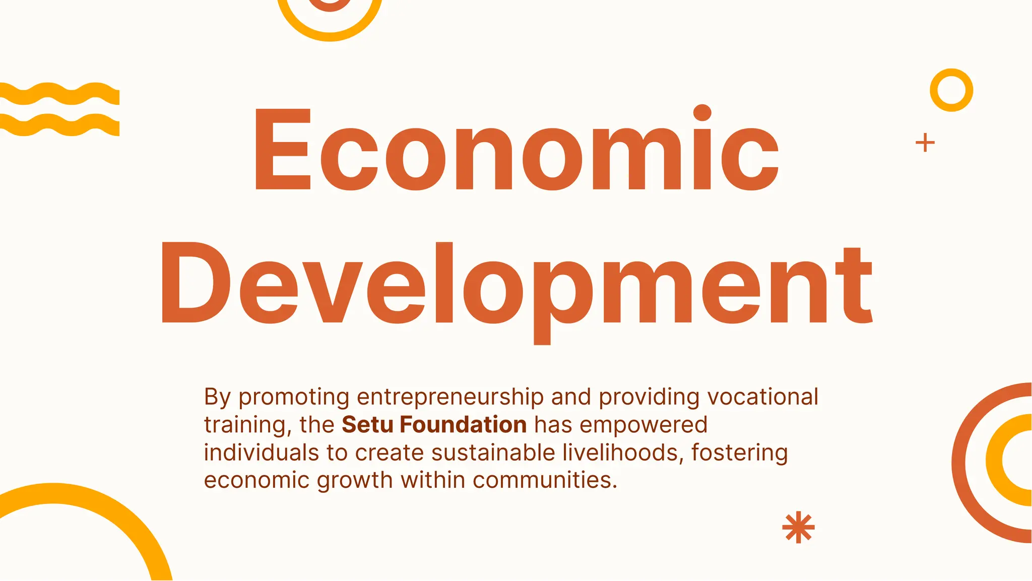 Empowering Communities - Setu Foundation | PDF