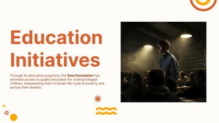 Empowering Communities - Setu Foundation | PDF