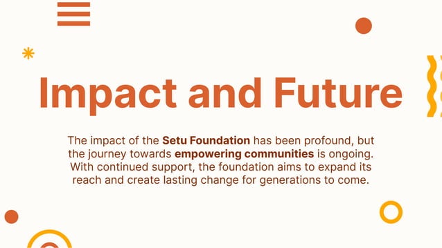 Empowering Communities - Setu Foundation | PDF | Non-Profit ...