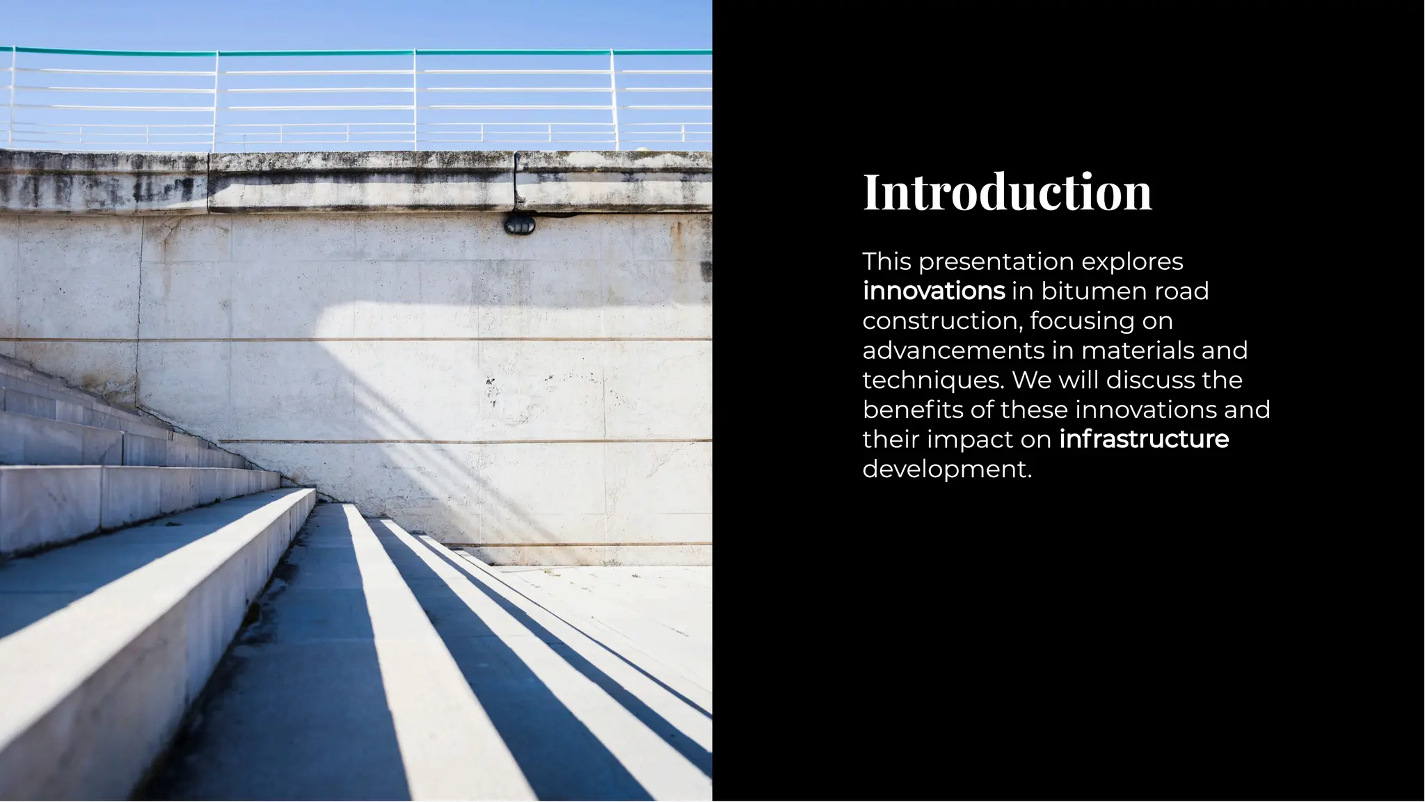 Bituman Road construction | New infrastructure innovations ppt | PDF