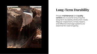 Bituman Road construction | New infrastructure innovations ppt | PDF