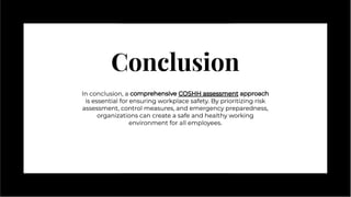 Ensuring Workplace Safety: A Comprehensive COSHH Assessment Approach | PPT
