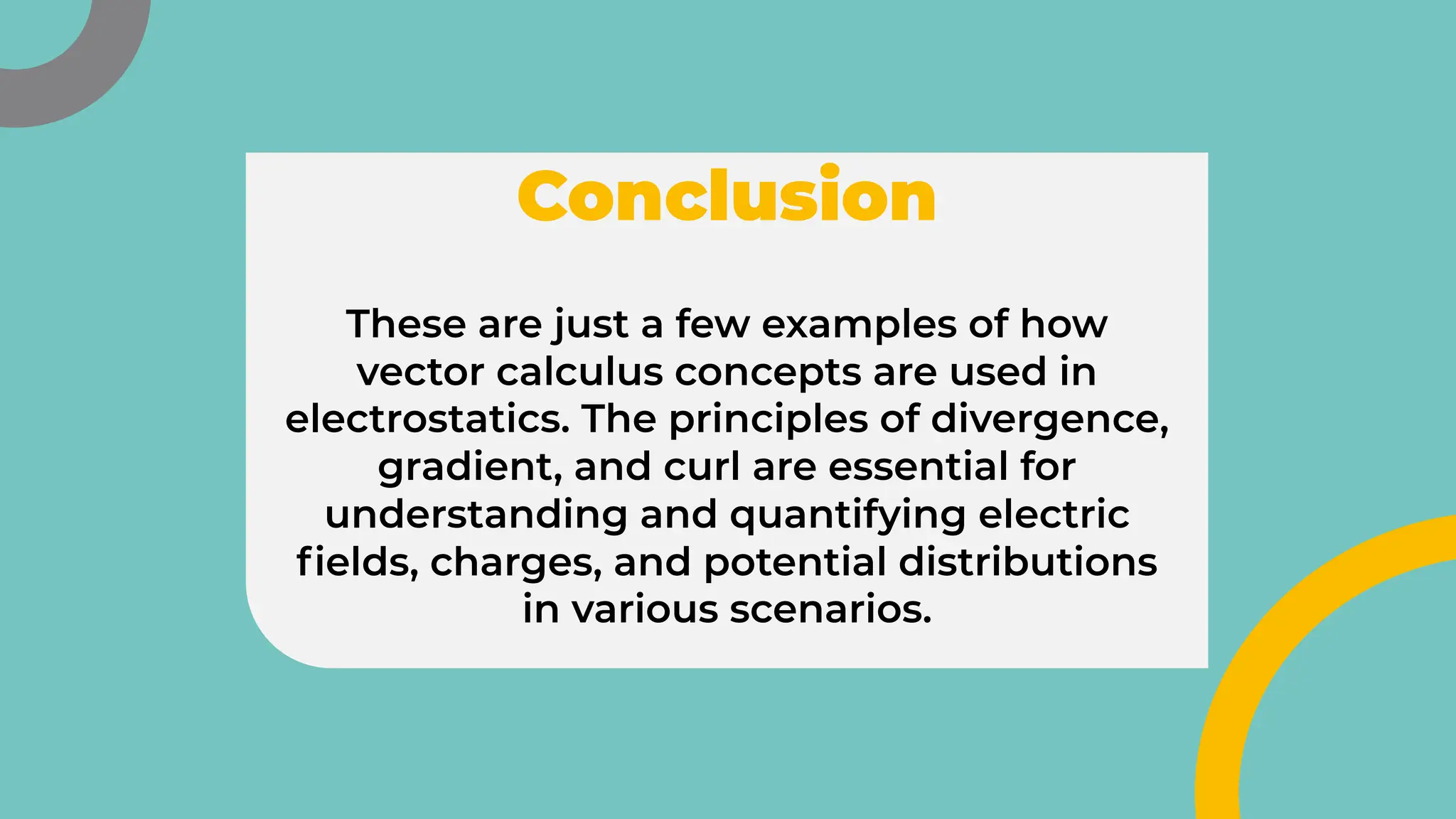 Exploring Electrostatic Through Vector Calculus Ppt