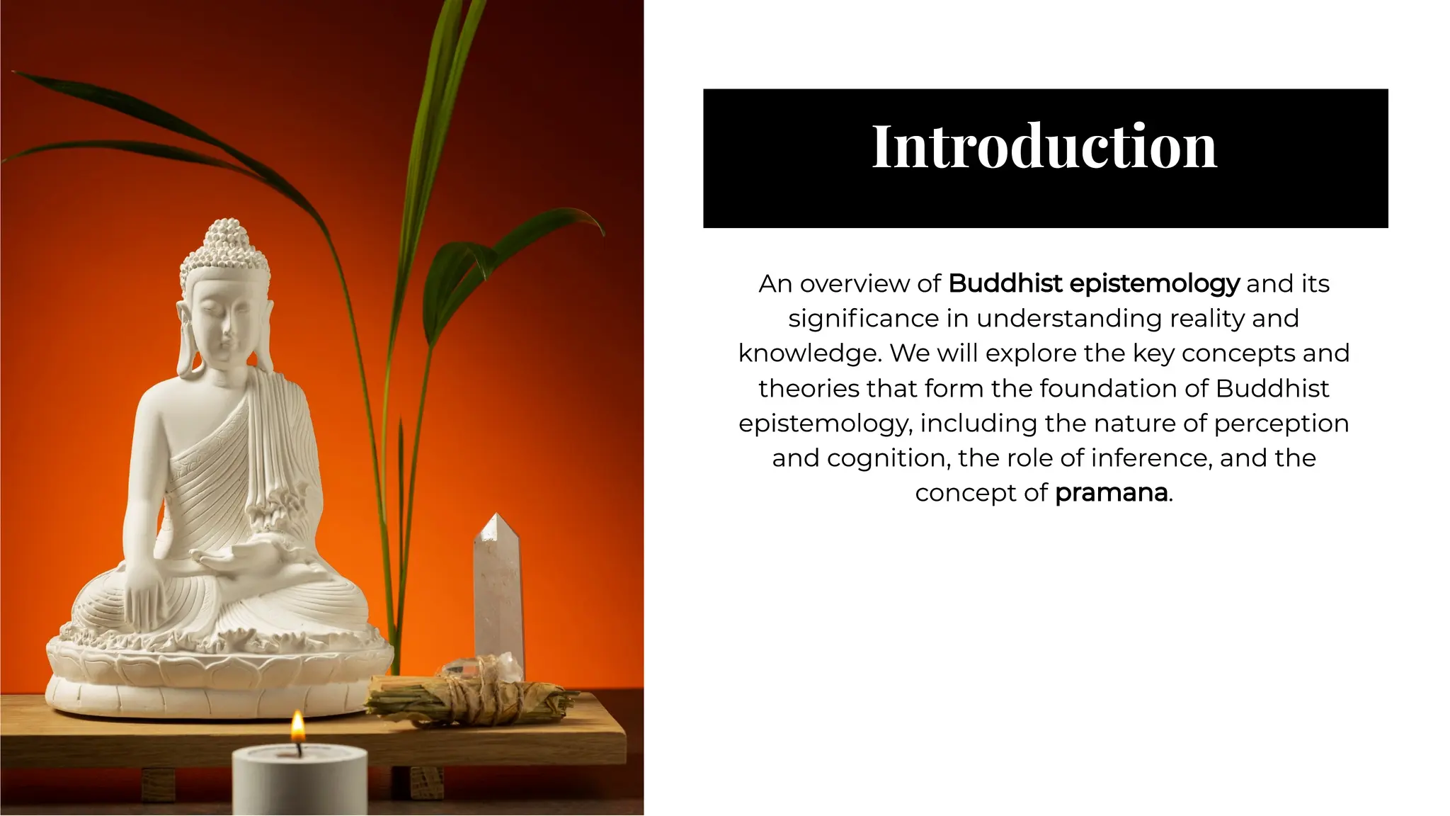 Exploration of The foundation of Buddhist Epistemology | Shuvankar ...
