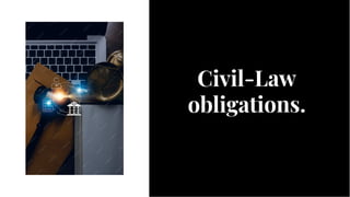 Civil law obligation and civil law ,obligation | PDF