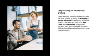 Fruit Quality Grading using Deep Learning | PPTX