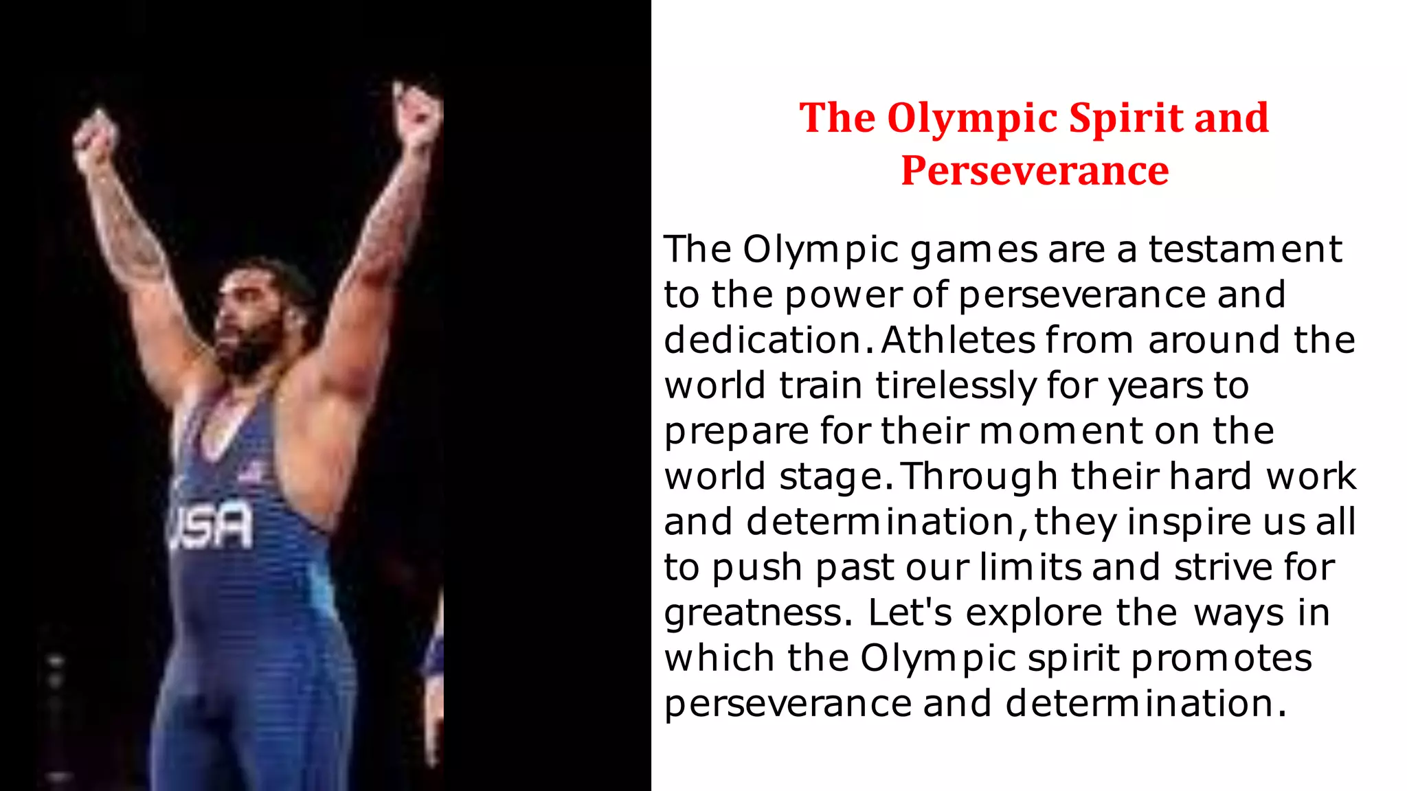 OLYMPICS PPT in 10 Slides for free Topics Covered => Introduction to ...