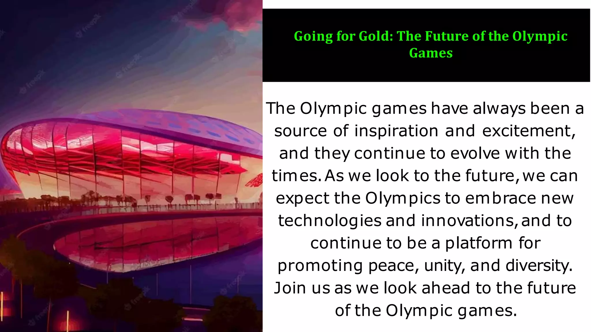 OLYMPICS PPT in 10 Slides for free Topics Covered => Introduction to ...