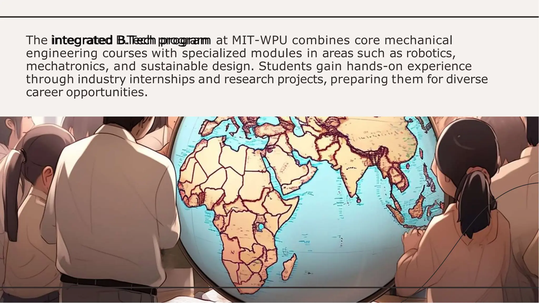 Integrated B.Tech in Mechanical Engineering | MIT-WPU | PPTX