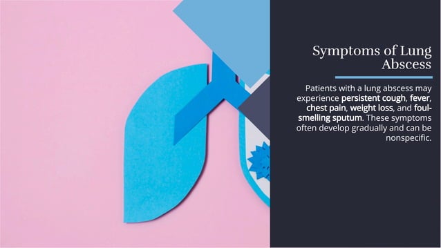 Lung Abscess Causes Symptoms And Treatment Ppt