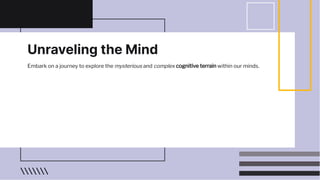 Mapping the Mysteries: Exploring Cognitive Terrain | PDF