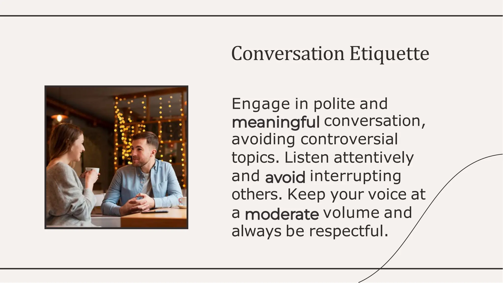 Table etiquette classes || Intelligence vidyarthi | PPTX