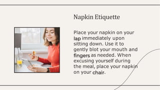 Table etiquette classes || Intelligence vidyarthi | PPTX