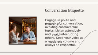 Table etiquette classes || Intelligence vidyarthi | PPT