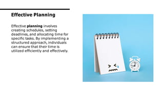 the-art-of-time-management pptx and how t | PPTX