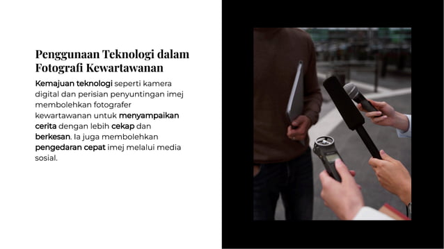 Pengetahuan Asas dan Strategi Fotografi Kewartawanan | PPT